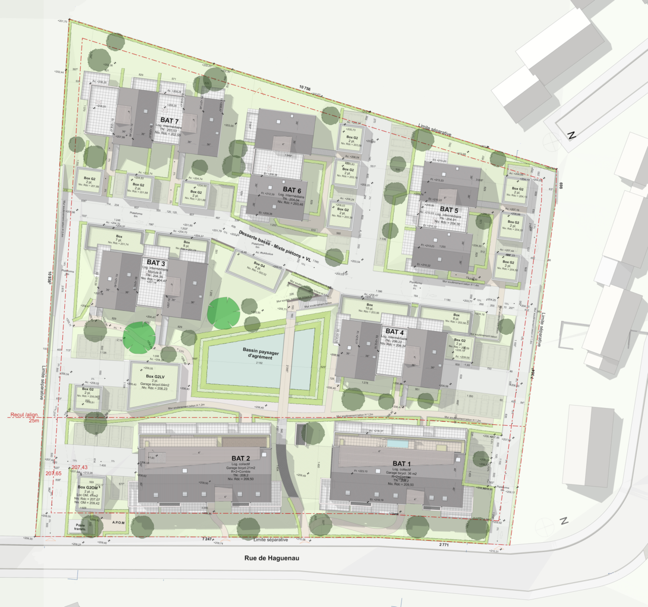 82 Logements Collectifs - Le Clos des Oliviers / Saverne (67) - Arcade ...